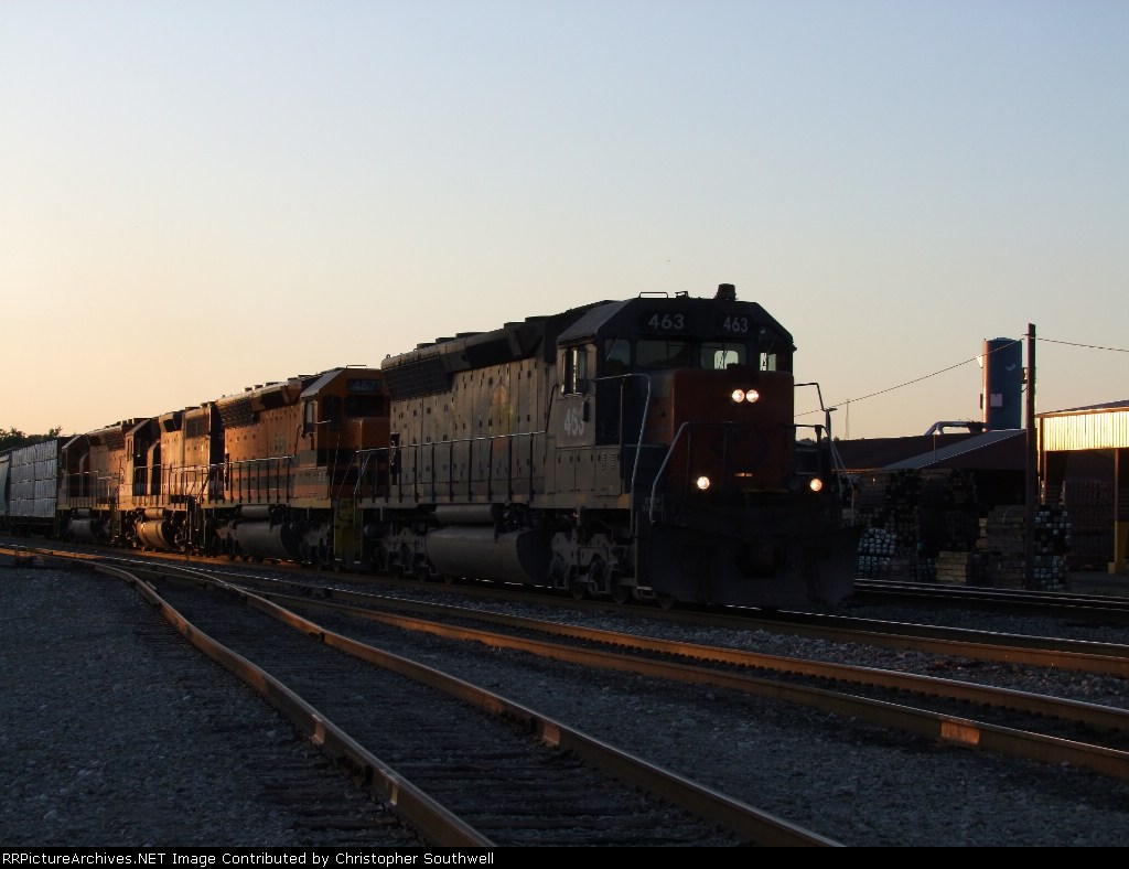 Surprised by a roac train